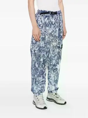 Stone Island Printed Cargo Pants - Blue