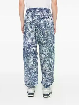 Stone Island Printed Cargo Pants - Blue