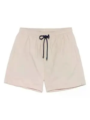 FIORIO MILANO Drawstring Swim Shorts Neutrals