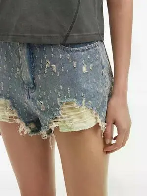 MUSIUM DIV. Distressed Denim Shorts