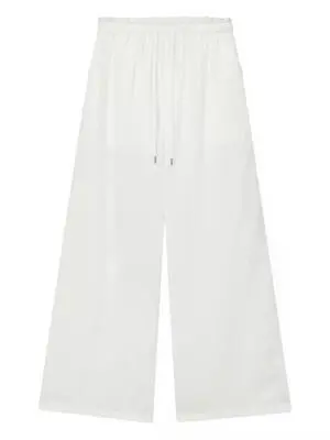 TOUT A COUP Elasticated Wide-leg Trousers
