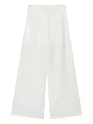 TOUT A COUP Elasticated Wide-leg Trousers