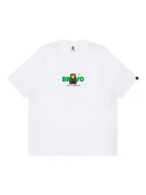AAPE BY *A BATHING APE Cotton T-shirt - White