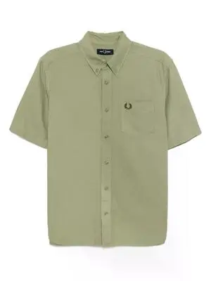Fred Perry Logo-embroidered Shirt