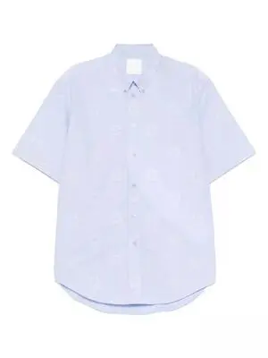 Givenchy Monogram 72 Jacquard Shirt - Blue