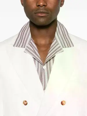 Brunello Cucinelli Double-breasted Suit - Neutrals
