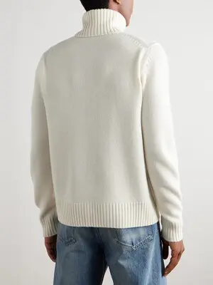 TOM FORD Cashmere Rollneck Sweater - White