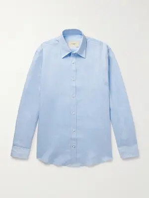 Purdey Linen Shirt - Blue