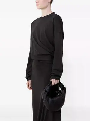 LEMAIRE Mini Fortune Croissant Tote Bag - Brown