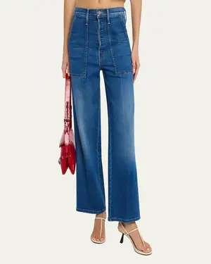 MOTHER The Stitch Up Maven Hover Jeans