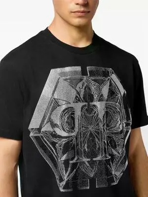 Philipp Plein Pp Hexagon-print T-shirt
