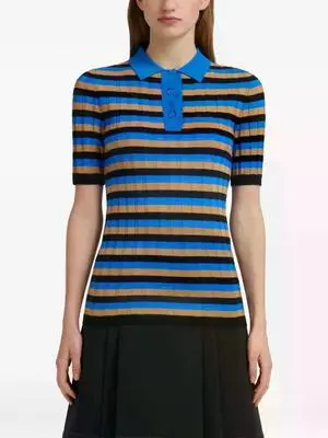 Marni Striped Polo Top