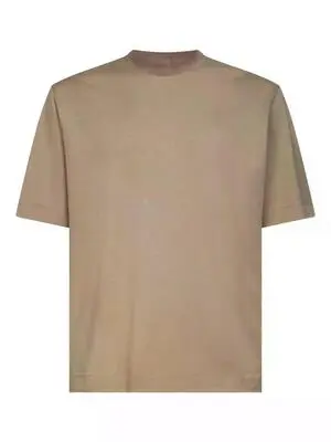 Zegna Crew-neck T-shirt - Neutrals