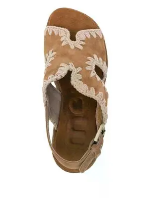 Mou 95mm Whipstitch-detail Sandals