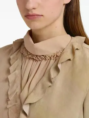 Marni Ruffled Wrap Jacket