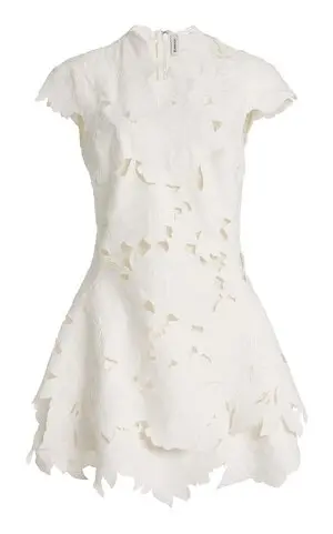SIMKHAI SIMKHAI Holloway Embroidered Mini Dress