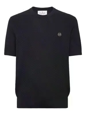 Philipp Plein Logo-patch T-shirt