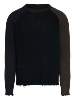 MAISON MARGIELA Distressed-hem Jumper