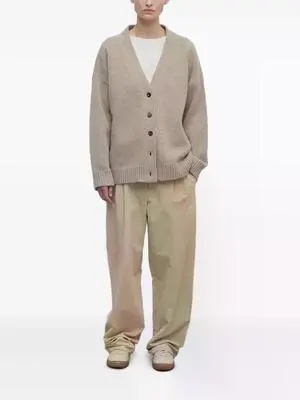 THE ROW Pleated-waistband Straight-leg Trousers - Neutrals
