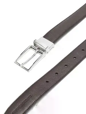 Emporio Armani Leather Belt - Brown