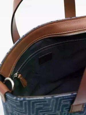 Fendi Ff Tote Bag - Blue