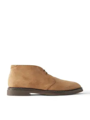 Brunello Cucinelli Suede Desert Boots