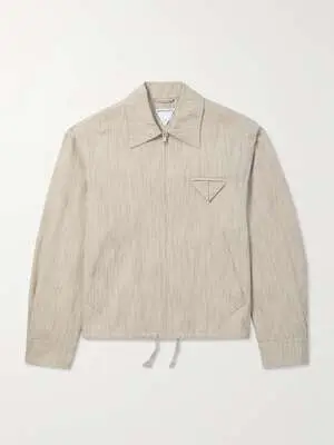 Bottega Veneta Woven Jacket - Neutral