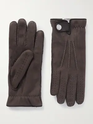 Men's Brown Gloves
