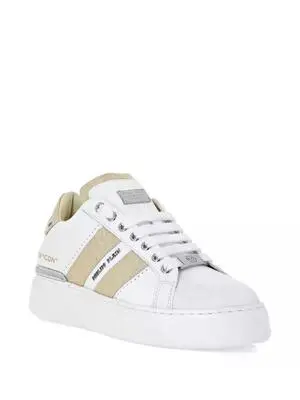 Philipp Plein Leather Platform Sneakers