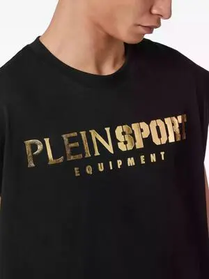 PLEIN SPORT Sleeveless Logo T-shirt