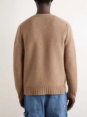 Bottega Veneta Wool Cardigan With Leather Buttons