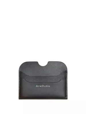Acne Studios Leather Card Holder - Black