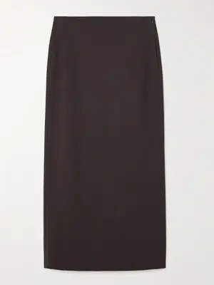 Brunello Cucinelli Wool-blend Midi Pencil Skirt