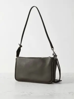 Balenciaga Rodeo Sling Pochette Leather Shoulder Bag - Green
