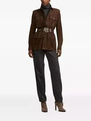 Ralph Lauren Suede Military Jacket