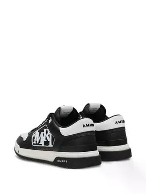 Amiri Logo-embellished Low-top Sneakers - Black