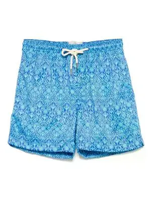 PENINSULA SWIMWEAR Patterned Swim Shorts - Blue