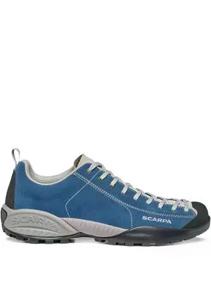 SCARPA Logo-print Suede Sneakers