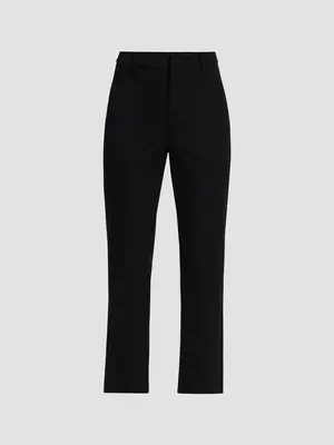L'Agence Ketra Baby Bootcut Crop Trousers - Black