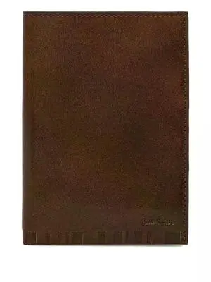 Paul Smith Leather Passport Holder - Brown
