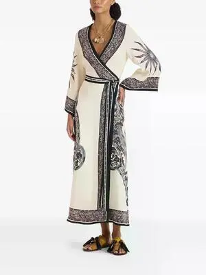 La DoubleJ Wrap Maxi Dress
