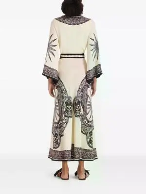 La DoubleJ Wrap Maxi Dress