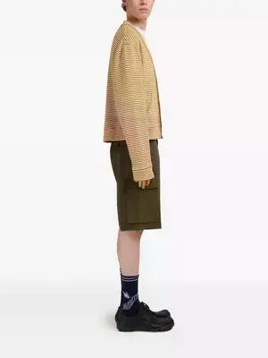 Marni Gabardine Cargo Shorts