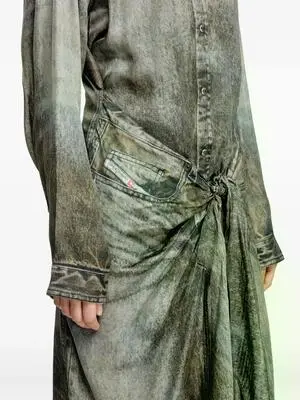 DIESEL® D-iletta Midi Dress
