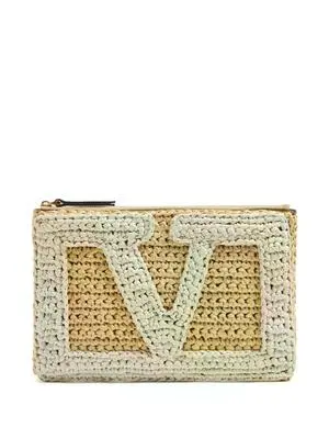 Valentino Garavani Raffia Clutches