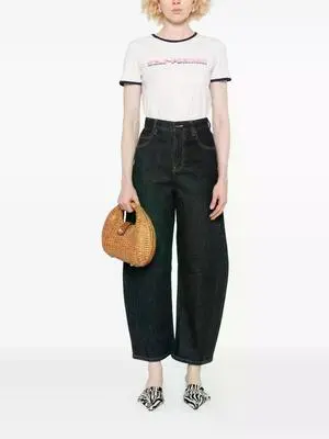 SELF-PORTRAIT High-waisted Jeans