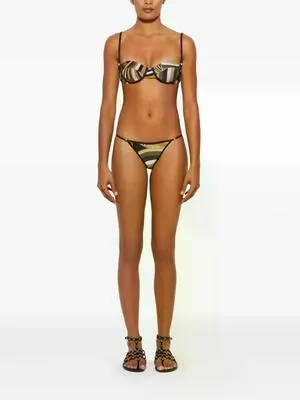 Emilio Pucci Iride Bikini Bottom - Black