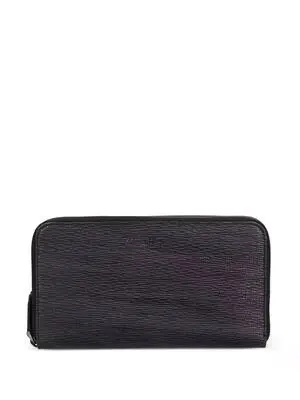 Women's Black Zip Around Wallets