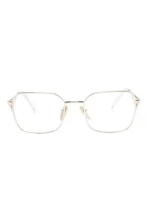 Prada Triangle-logo Square-frame Glasses