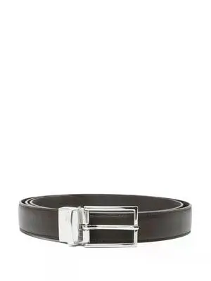 Emporio Armani Leather Belt - Brown